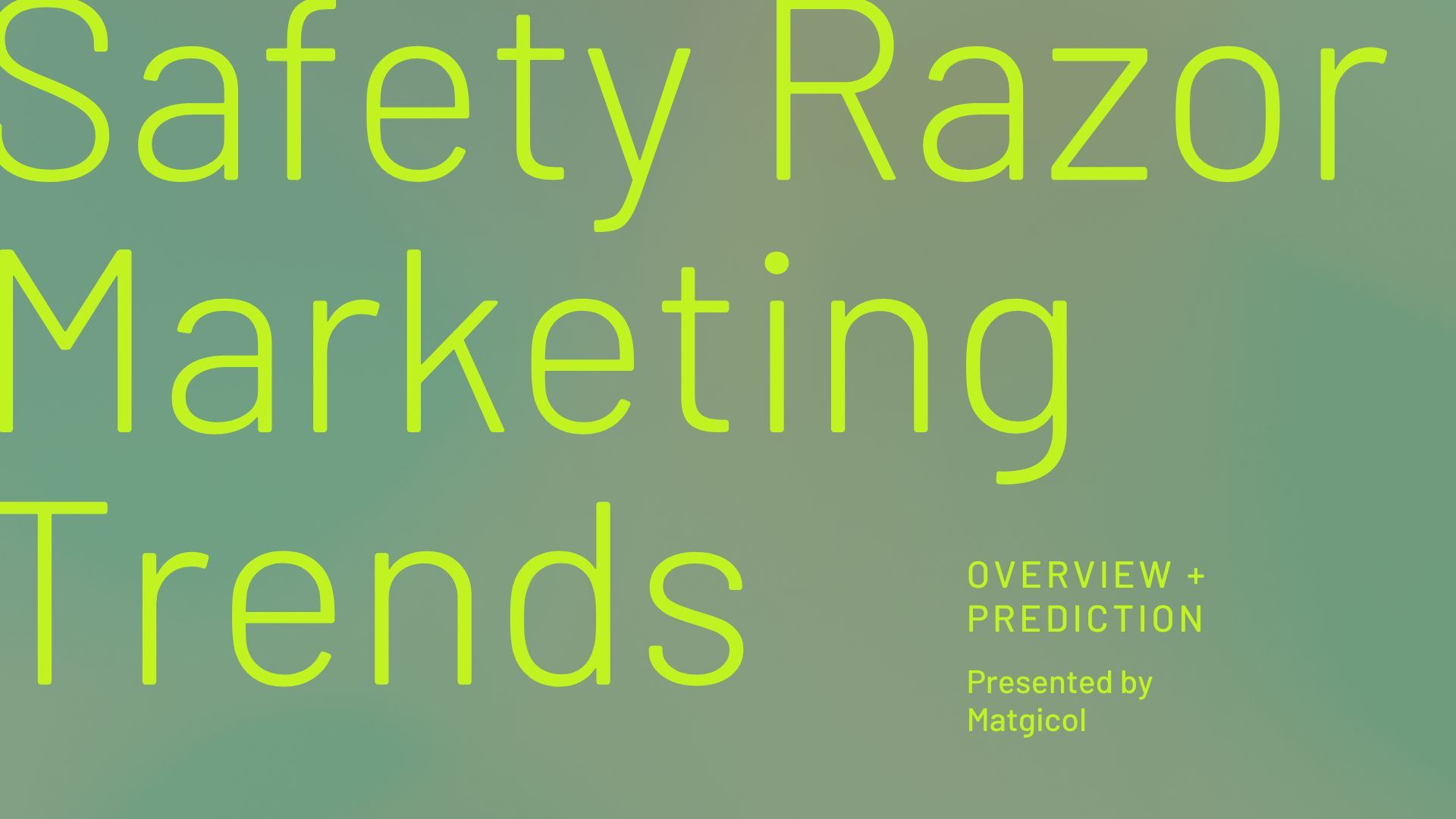 The Rising Popularity of Safety Razors: A Market Trend Analysis - Matgicol